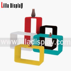 2018 new china design store use colorful MDF display cubes for sale DC003MP
