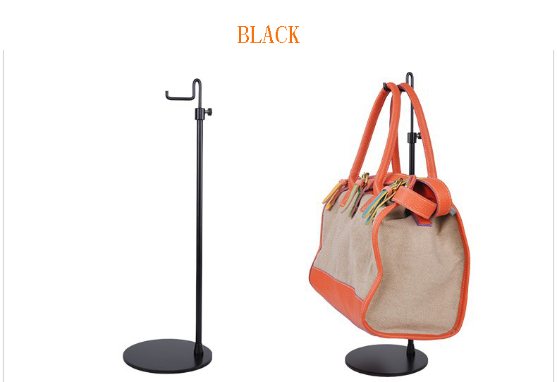Lilladisplay- Black powder coated Handbag and purse single hook ...