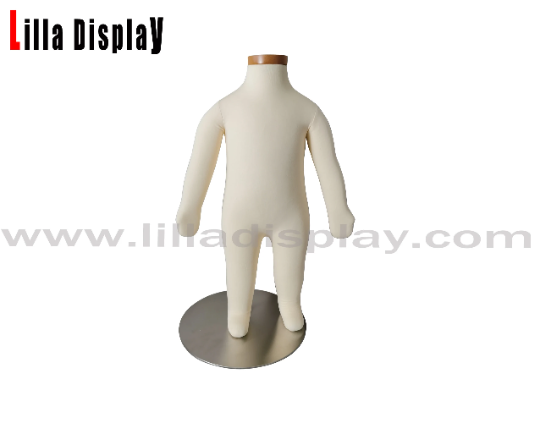 128cm height sculpture hair makeup realistic child mannequin AF-4