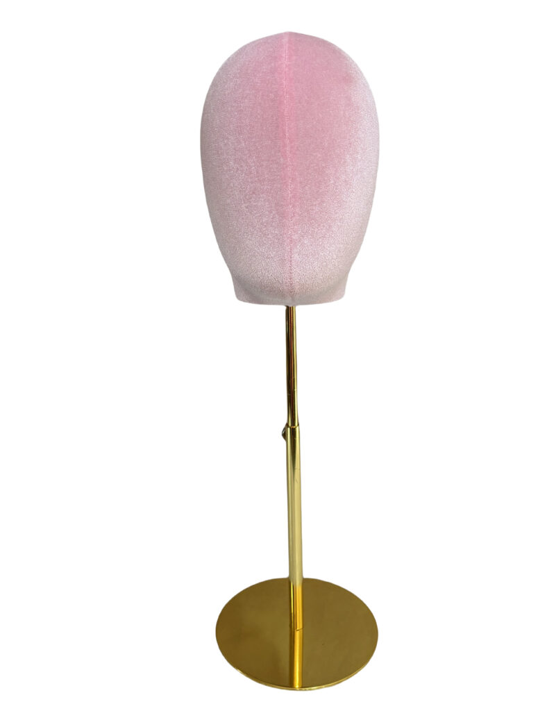 20+ colors colored velvet female mannequin heads Jessie